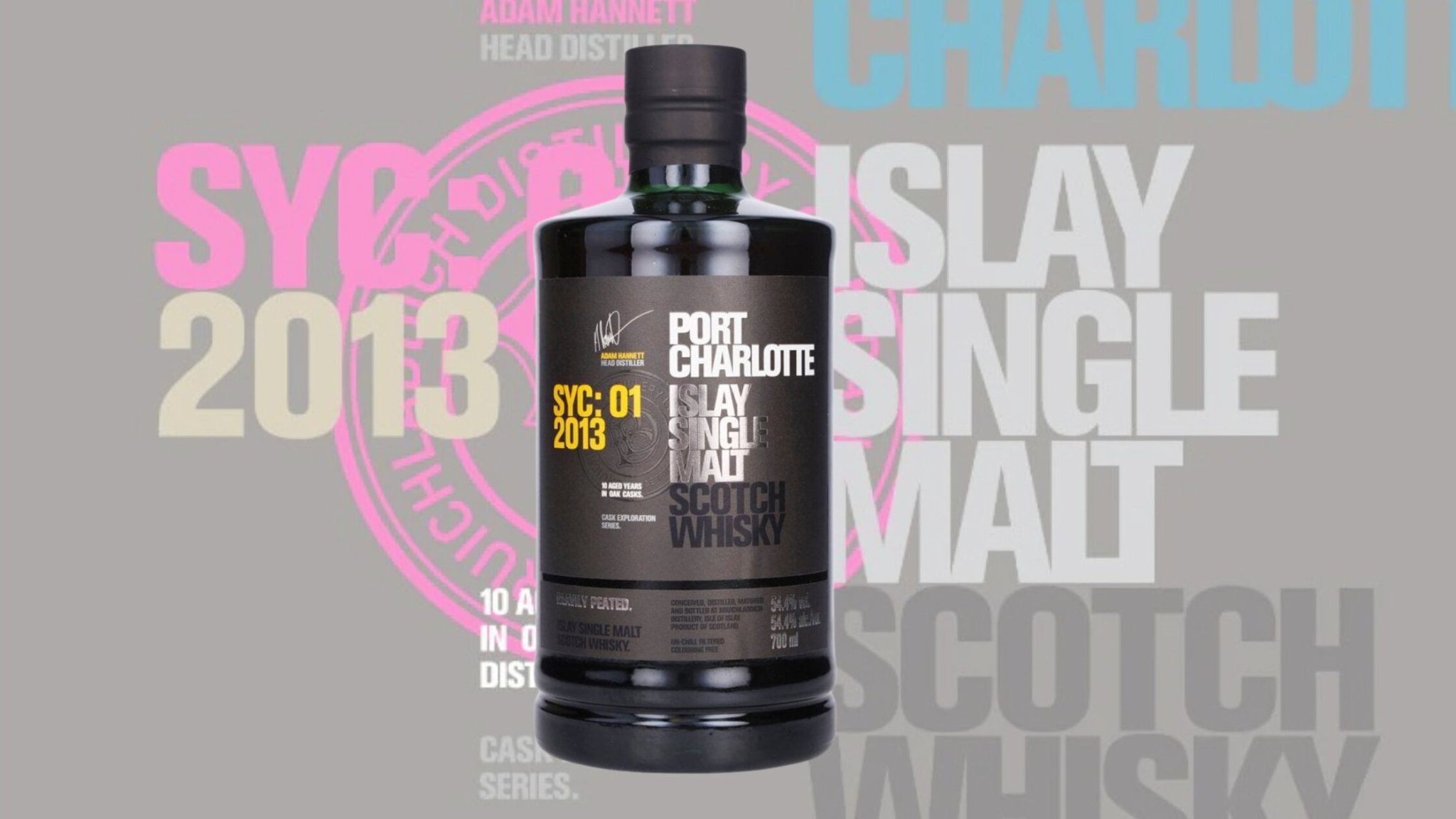 Port Charlotte 2013 SYC:01 - Syrah Wine Cask Finish - veviski